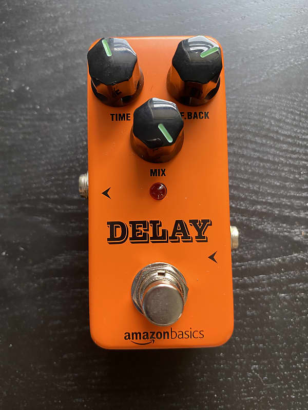 AmazonBasics Digital Delay Effect Sound Processor for Guitar | Reverb