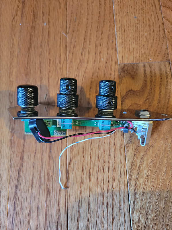 Audere Jazz bass Preamp 3 Band VBT 2018 Chrome | Reverb