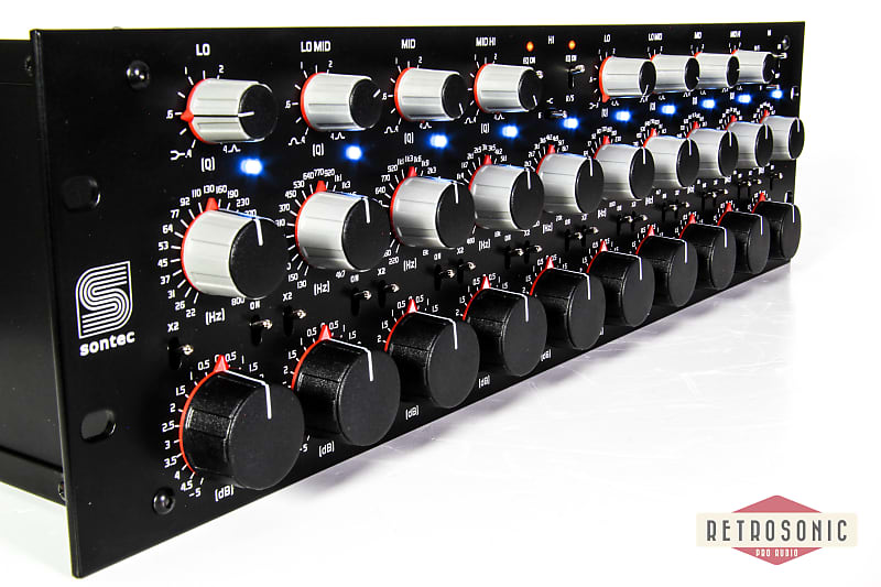 Van Daal Electronics DR-MQ5, Sontec Style 5-band Mastering EQ | Reverb