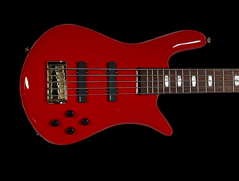 Spector Euro 5 Classic, Red Gloss with Rosewood Fingerboard | Reverb