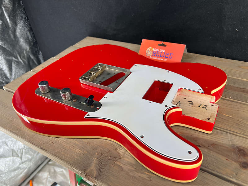 Real Life Relics Tele® Telecaster® Body Double Bound Aged | Reverb