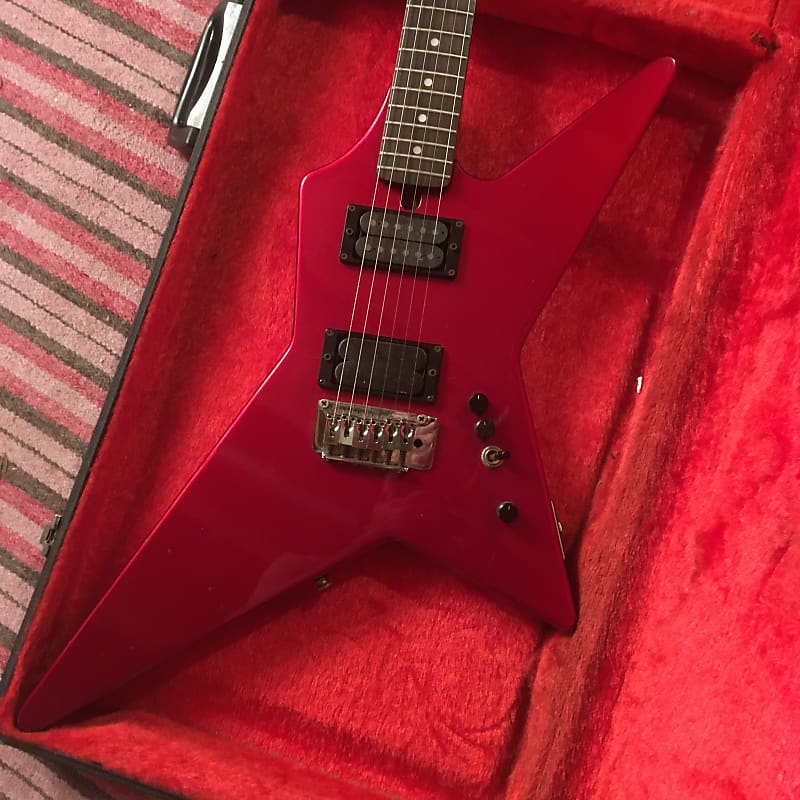 80's Vision Matsumoku Star Electric Guitar Japan w/ OHSC | Reverb