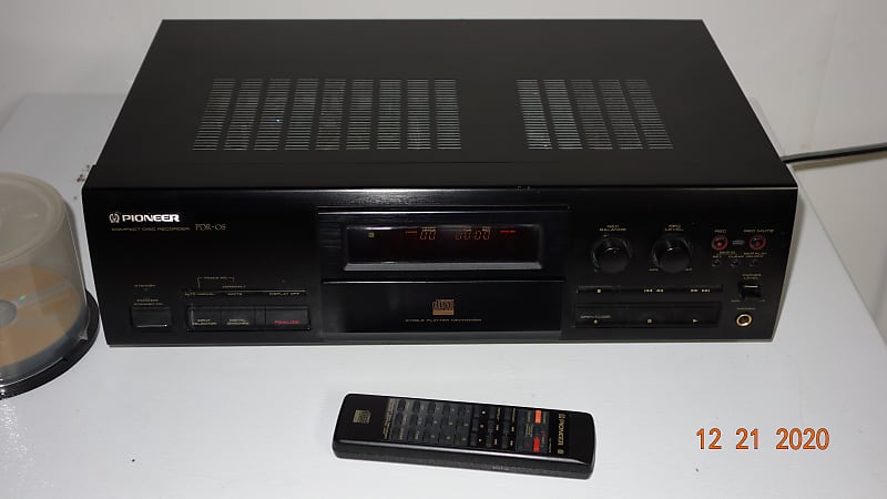 Pioneer PDR-05 CD Recording Deck /w/ Manual, Remote and | Reverb