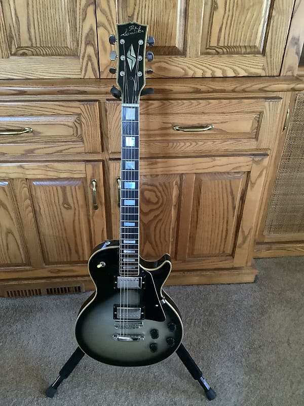 Samick LP style - Silver burst | Reverb