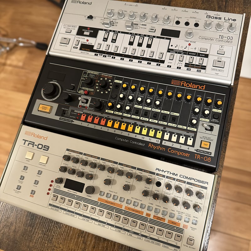 Roland TB03, TR08 & TR09 (all 3) | Reverb