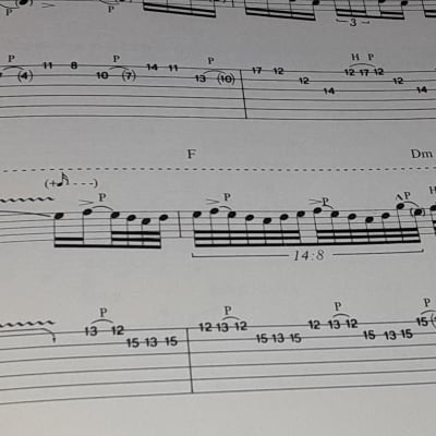 YNGWIE MALMSTEEN - RISING FORCE - GUITAR & BASS TAB BOOK - | Reverb