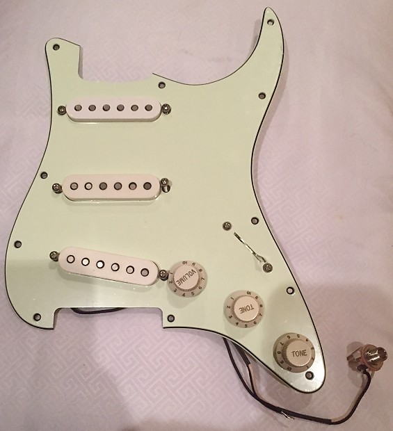 Sheptone Good Enough for Leo Strat Pickups, Loaded Pickguard, | Reverb