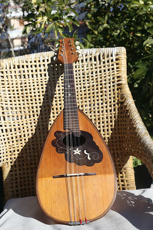 Vintage german mandolin from 1930 solid spruce top and | Reverb Canada
