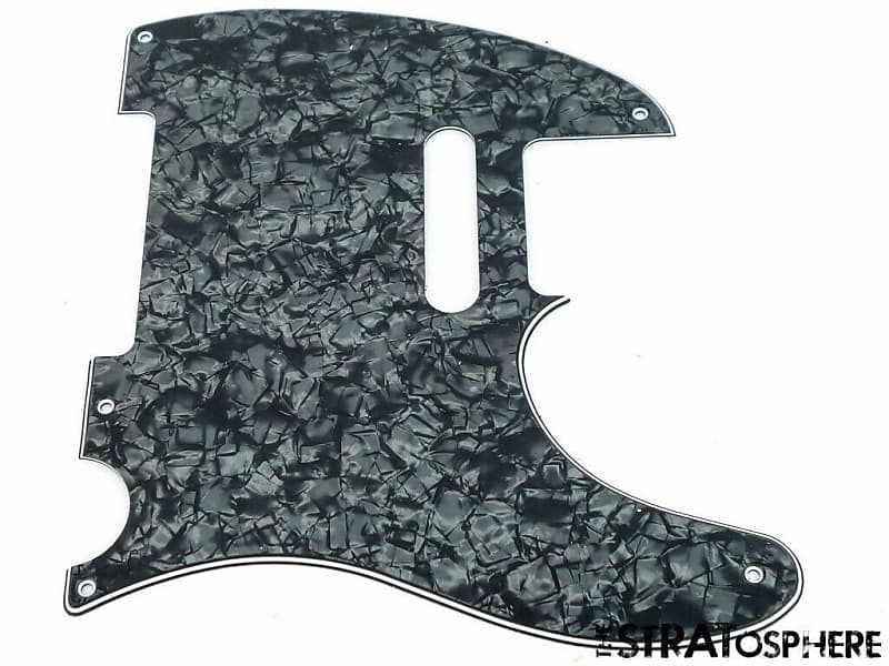 *NEW Black Pearloid Telecaster PICKGUARD for Fender USA | Reverb