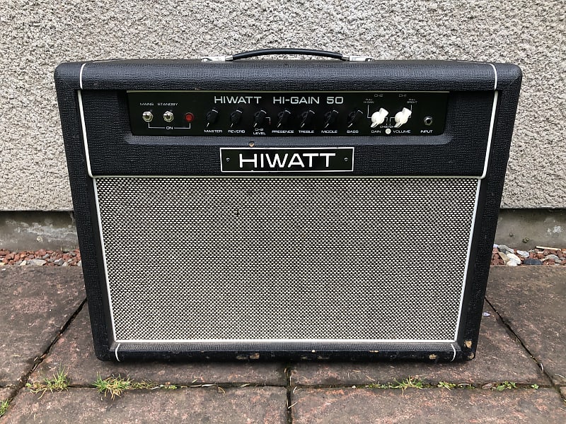 Hiwatt Hi-Gain 50w Valve Combo Amp Amplifier | Reverb
