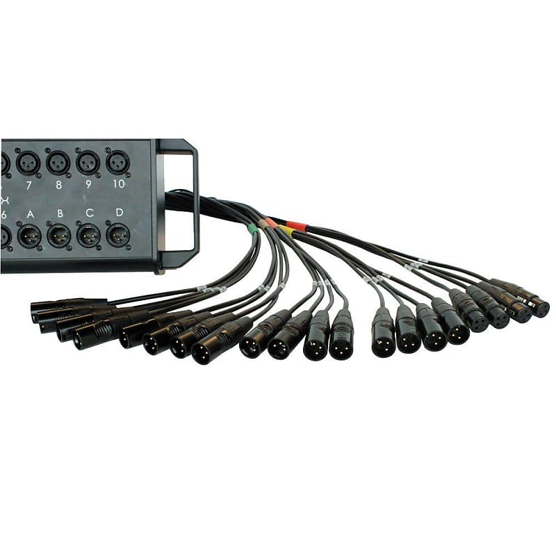 Digiflex HE Series 8 Channel XLR Snake - 8 Input 4 | Reverb Canada