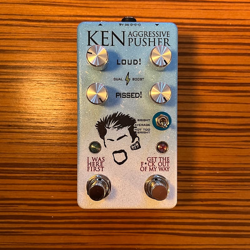 Eddie Rifkind Ken Aggressive Pusher 2023 - Snowflake Blue | Reverb