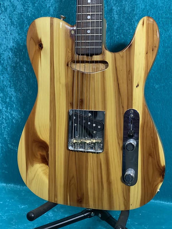 Custom build Fender Telecaster vintage 1981 neck w Cedar Pine | Reverb