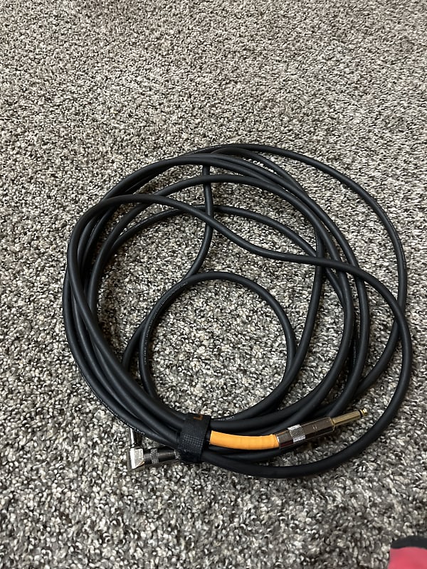 Lava Cable ELC Instrument cable 20 foot silent right angle to | Reverb