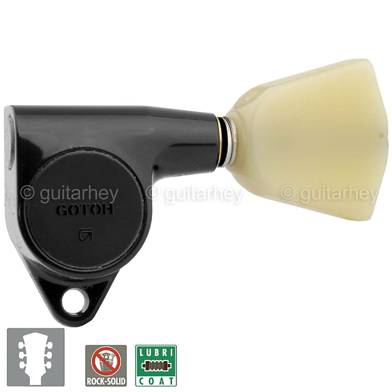 NEW Gotoh SG301-P4N Tuners w/ Keystone Buttons Tuning Keys | Reverb