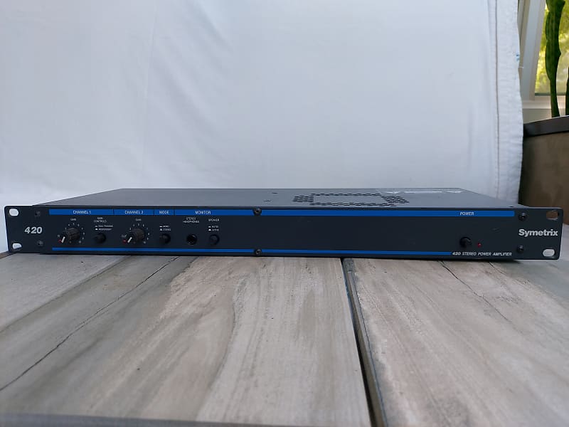 Symetrix 420 Stereo Power Amplifier | Reverb
