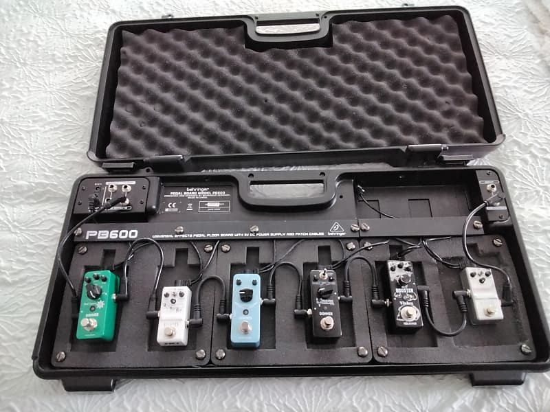 Behringer PB600 Pedalboard with Power Supply 2010s - | Reverb UK