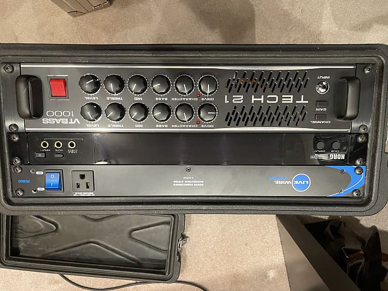 Tech21 VT1000 2016 Black rack mount | Reverb