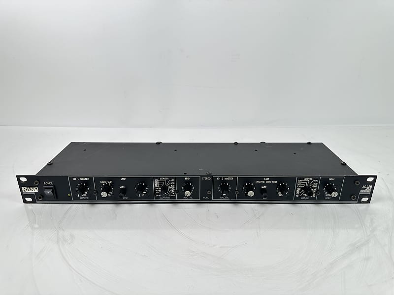 Vintage Rane AC 22B Active Crossover | Reverb UK