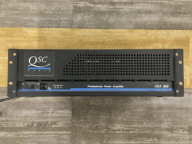 QSC USA 850 Power Amp | Reverb