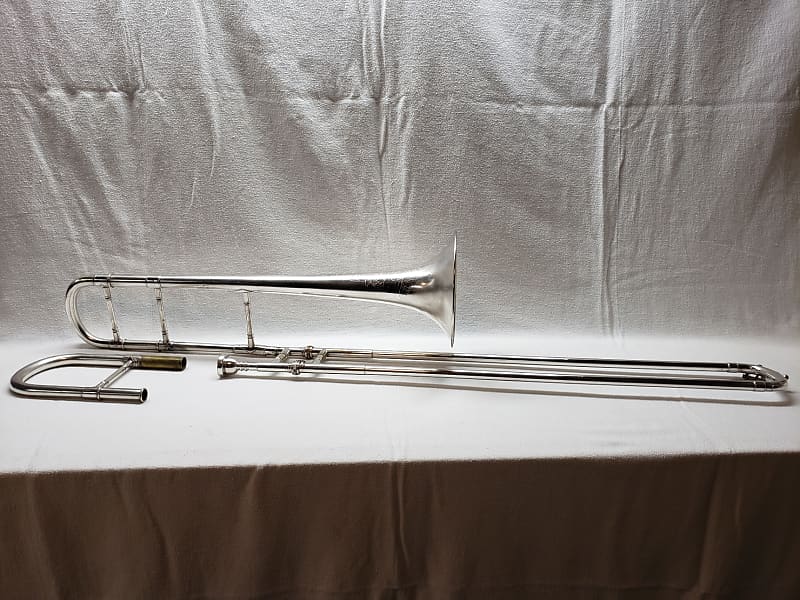 1923 C.G. Conn 5H Trombone - Original Case, 2 Tuning Slides - | Reverb