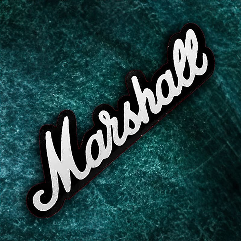MARSHALL AMPLIFICATION WHITE EDITION STICKER INSANELY RARE | Reverb