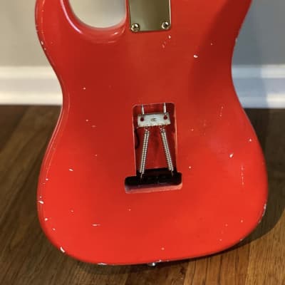 MJT Stratocaster Fiesta Red- Free shipping! | Reverb