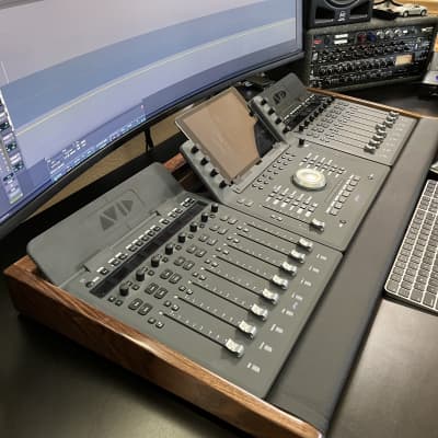 Mix Ends Avid triple bay (2)S1’s ,Dock 2024 - Black Walnut | Reverb