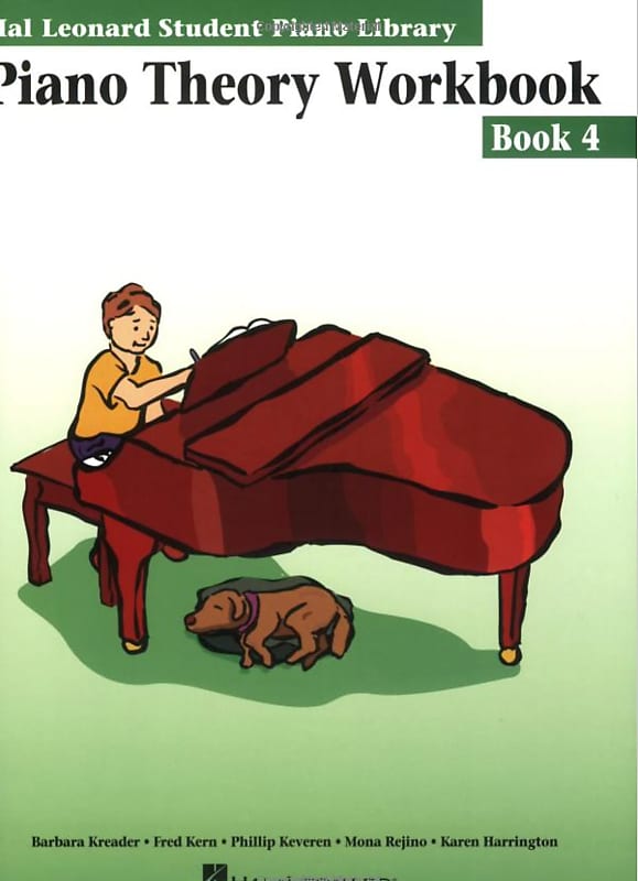 Hal Leonard Piano Theory Workbook - Book 4 Student Piano | Reverb