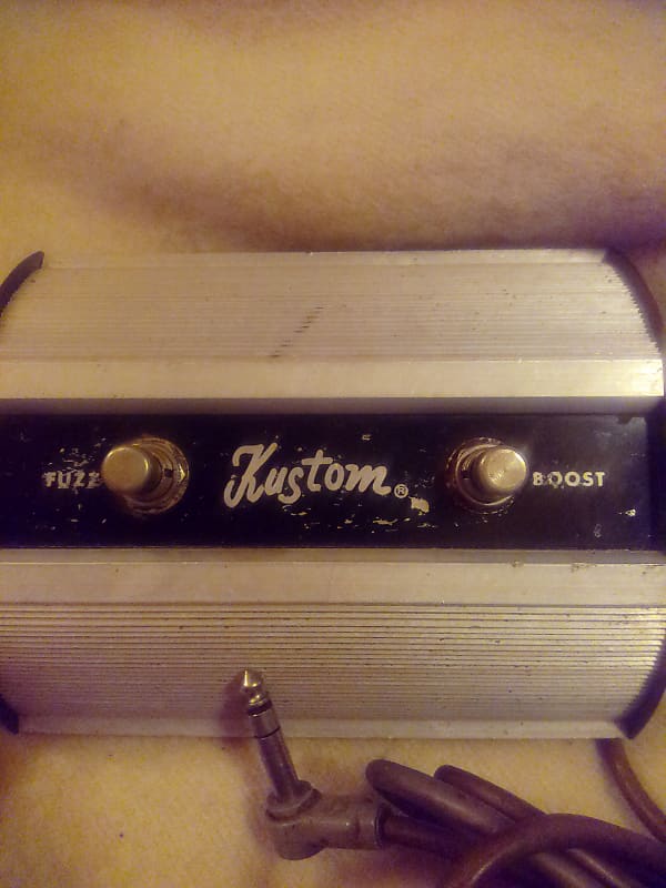 Kustom amp Fuzz / Boost pedal | Reverb