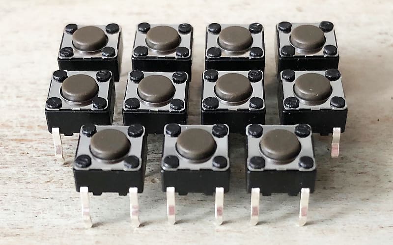 Line 6 Bass POD XT Live Foot Switch Replacements - Set Of 11 | Reverb