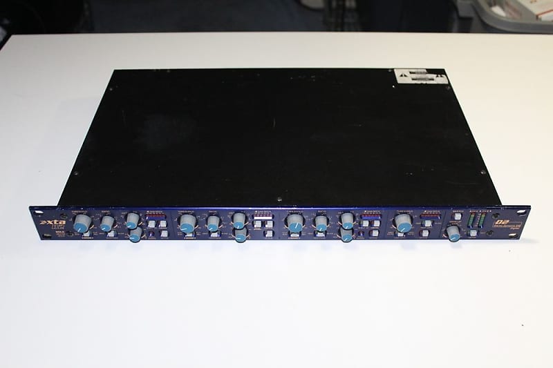 XTA Electronics D2 Stereo Dynamic EQ Audio Processor | Reverb