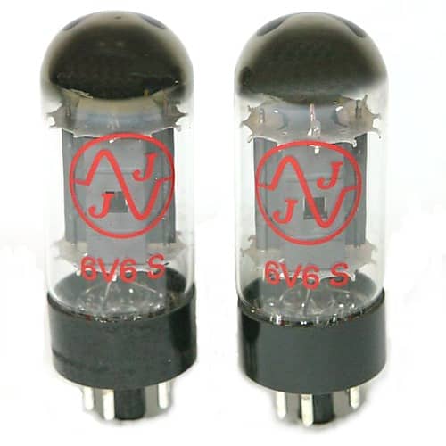 JJ Power Vacuum Tube, 6V6, Matched Pair | Reverb