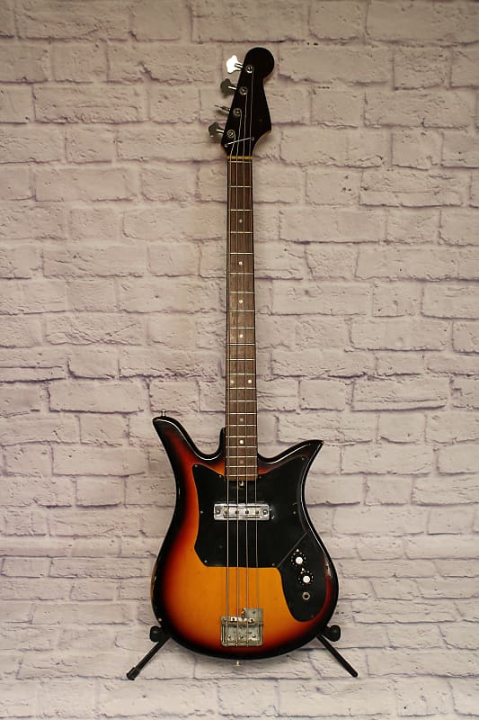 Vintage 1960's Teisco EB-130 - Tulip Bass | Reverb