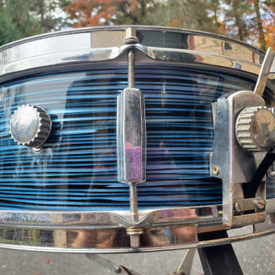 Tempro (pearl) Vintage MIJ 1960s - Blue Strata three piece | Reverb