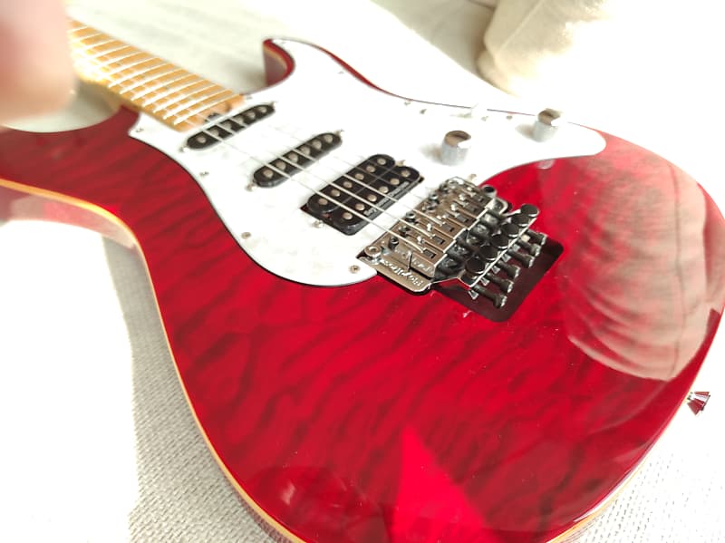 ESP Edwards Snapper E-SN-145FR 2009 Black Cherry Maple | Reverb ESP Edwards Snapper E-SN-145FR 2009 Black Cherry Maple | Reverb