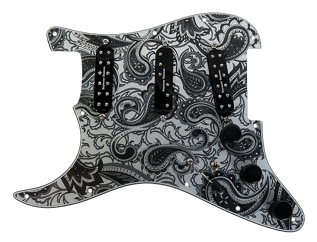 920D Fender Strat Left Handed Loaded Pickguard Duncan | Reverb UK