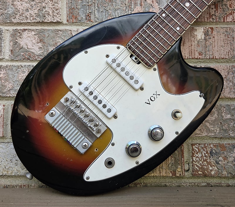 Vintage Circa 1968 Vox Mando Guitar 12-String Electric Octave | Reverb