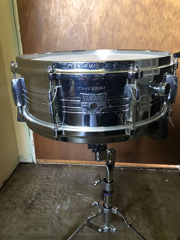 Yamaha Steel Snare Drum Chrome | Reverb
