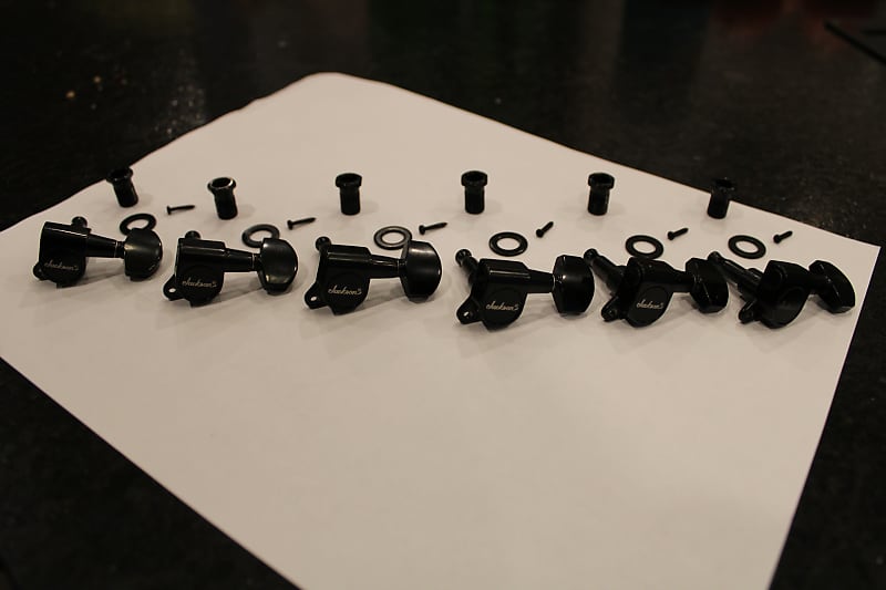 Jackson sealed die cast tuners 2010s - Black | Reverb