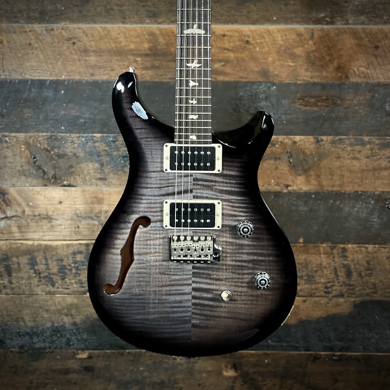 PRS CE 24 Semi-hollow in Grey Black Burst | Reverb