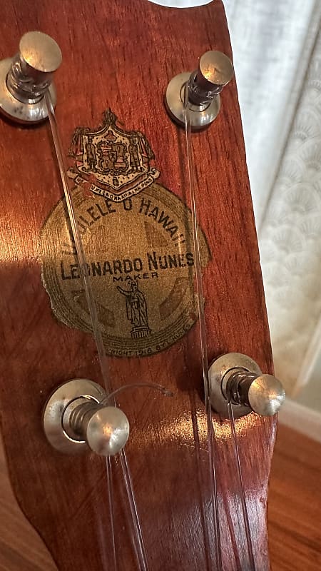 Leonardo Nunes Soprano Ukulele 1913-1925 - Koa | Reverb