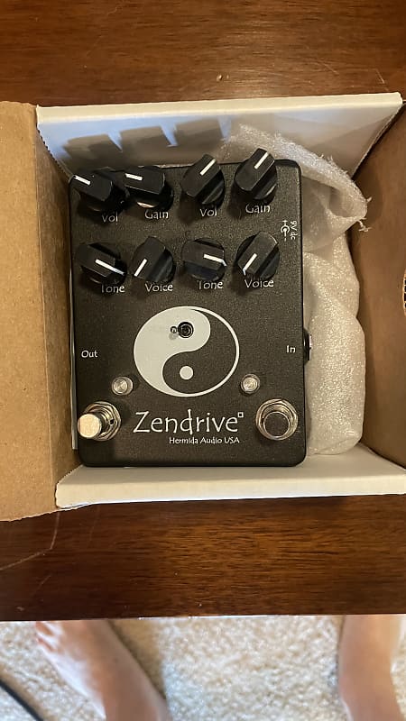 Hermida Lovepedal Dual Zendrive Black | Reverb