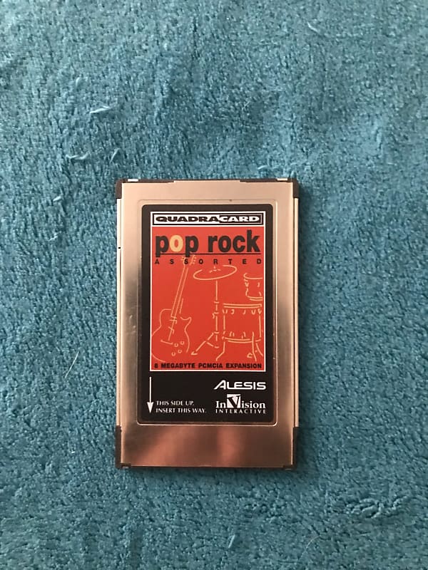 Alesis Pop Rock Q Card Mid 90's - Multi | Reverb