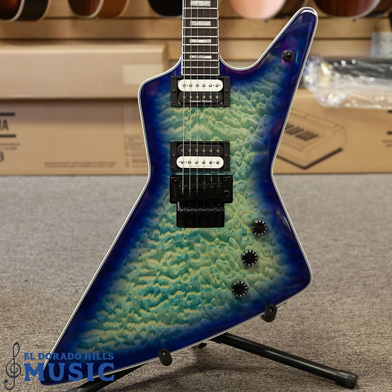 Dean Z Select Electric Guitar Ocean Burst with Dean Z Hard | Reverb