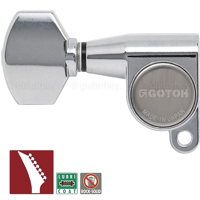 NEW Gotoh SG360-07 Set 7-String 7 In-Line Mini Tuners, | Reverb