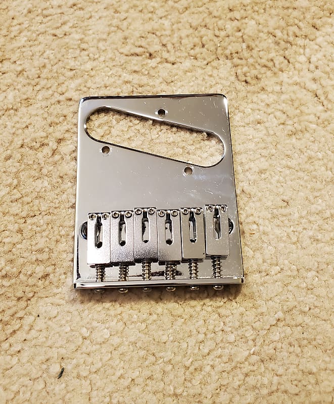 Gotoh Modern Bridge for Tele 2010s - Chrome | Reverb