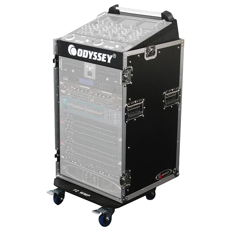 Odyssey FZ1016W 10U Top Slanted 16U Vertical Combo Rack with | Reverb