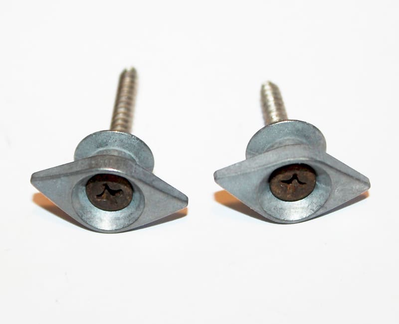 Vintage Gibson 1980's Posi Lok Diamond Strap Buttons | Reverb