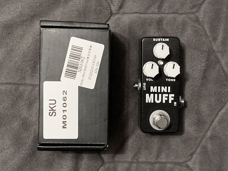 Mosky Audio Mini Muff (Big Muff) 2022 Black | Reverb